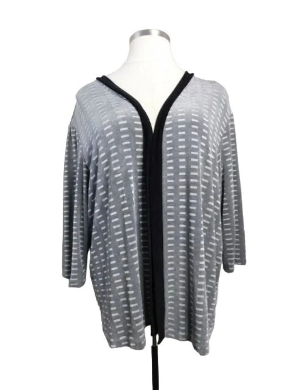 Slinky Brand | Tops | Slinky Brand Size 3x Black White Slinky Stretchy ...